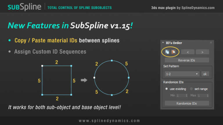 SubSpline v1.15 - New Features! | Spline Dynamics