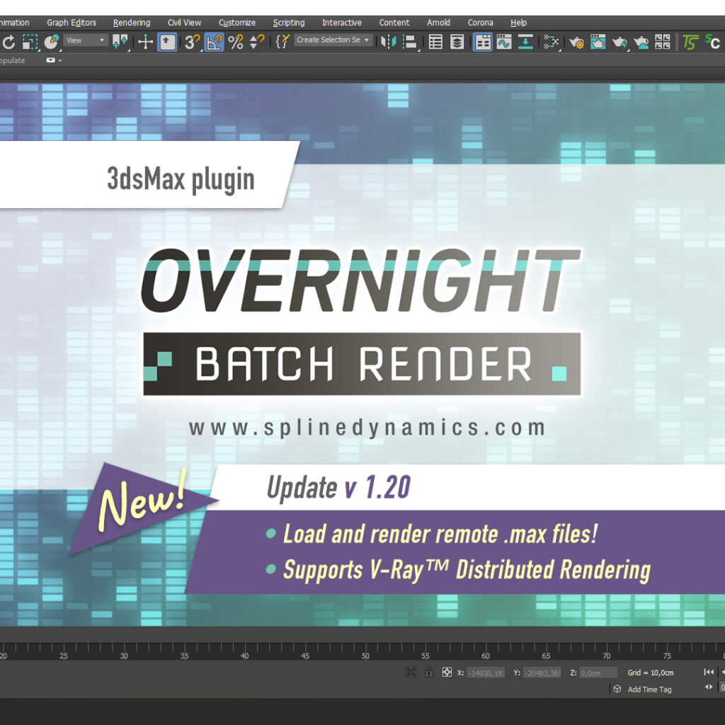 Spline Dynamics | 3ds Max plugins by Hernan Rodenstein