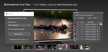 Free 3dsMax Scripts & Plugins | Spline Dynamics