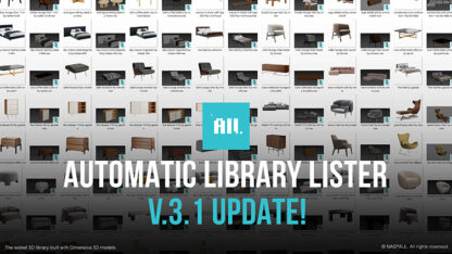 Easily Organize 3D Assets with NAG ALL v3.1 | Best 3ds Max Tool